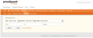 Proofpoint Essentials Screenshots, Product Info & Reviews - Managed IT ...