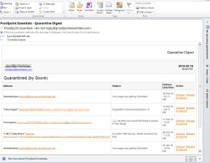 Proofpoint Essentials Screenshots, Product Info & Reviews - Managed IT ...