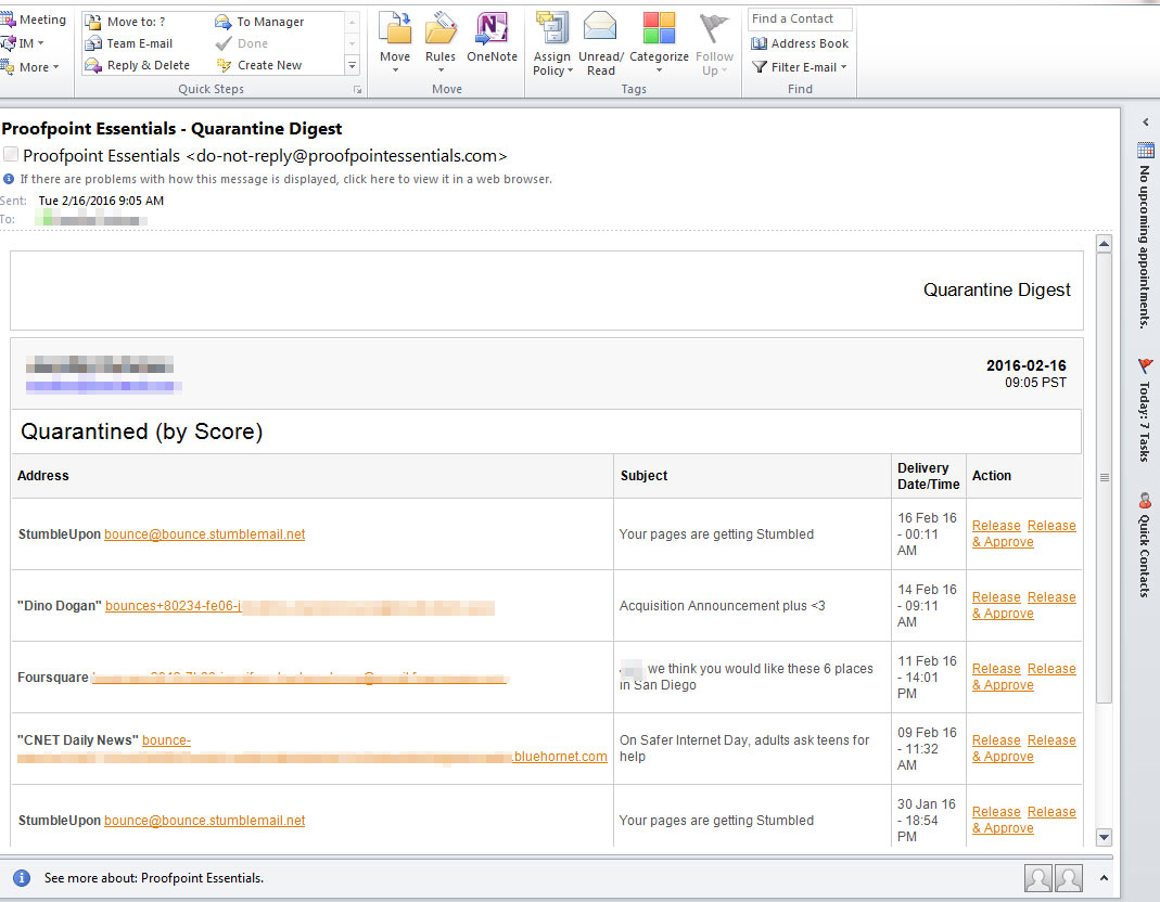 Proofpoint Essentials Screenshots, Product Info & Reviews - Managed IT ...