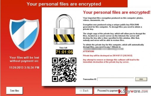 Ransomware Screenshot Collection - 47 Screenshots Examples