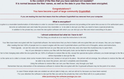 Ransomware Screenshot Collection - 47 Screenshots Examples