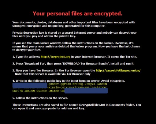 Ransomware Screenshot Collection - 47 Screenshots Examples