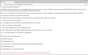Ransomware Screenshot Collection - 47 Screenshots Examples